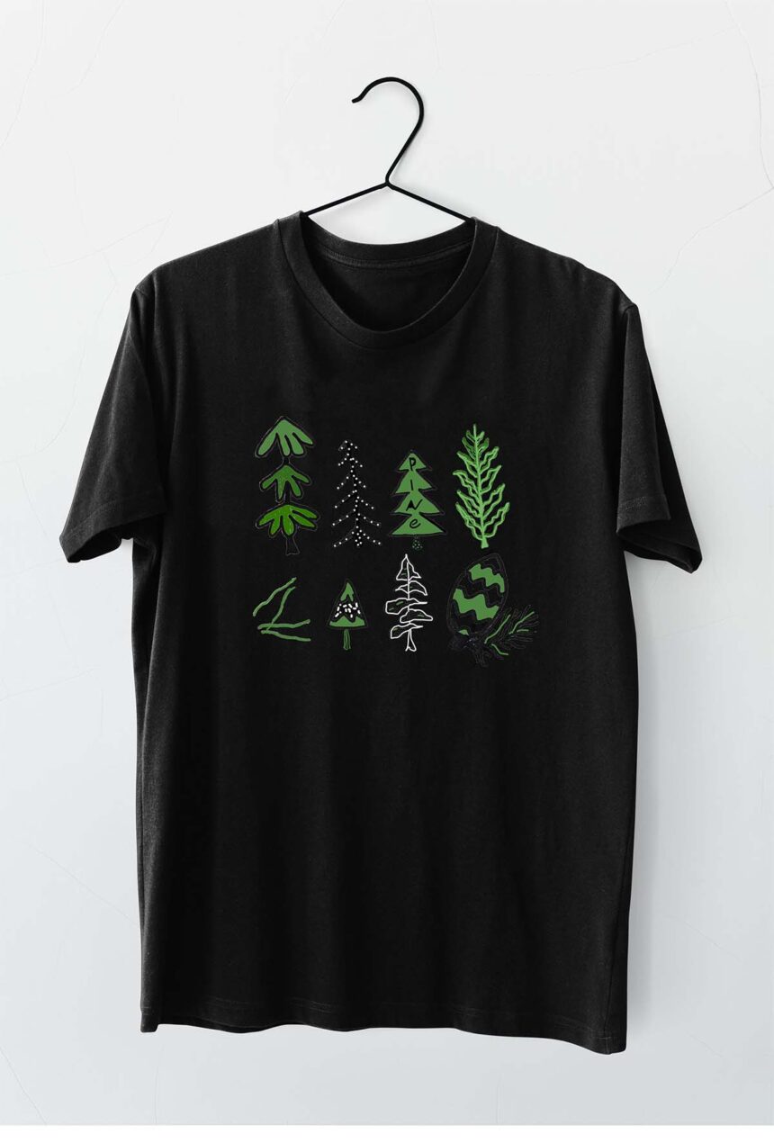 Pine Tree T-Shirt – Pahadan Studio